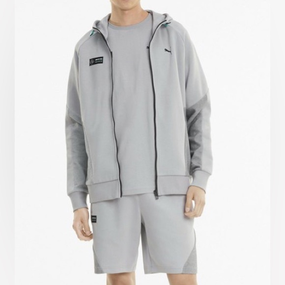 PUMA+Mercedes AMG | Shirts | Pumamercedes Amg Formula One Team Hooded ...